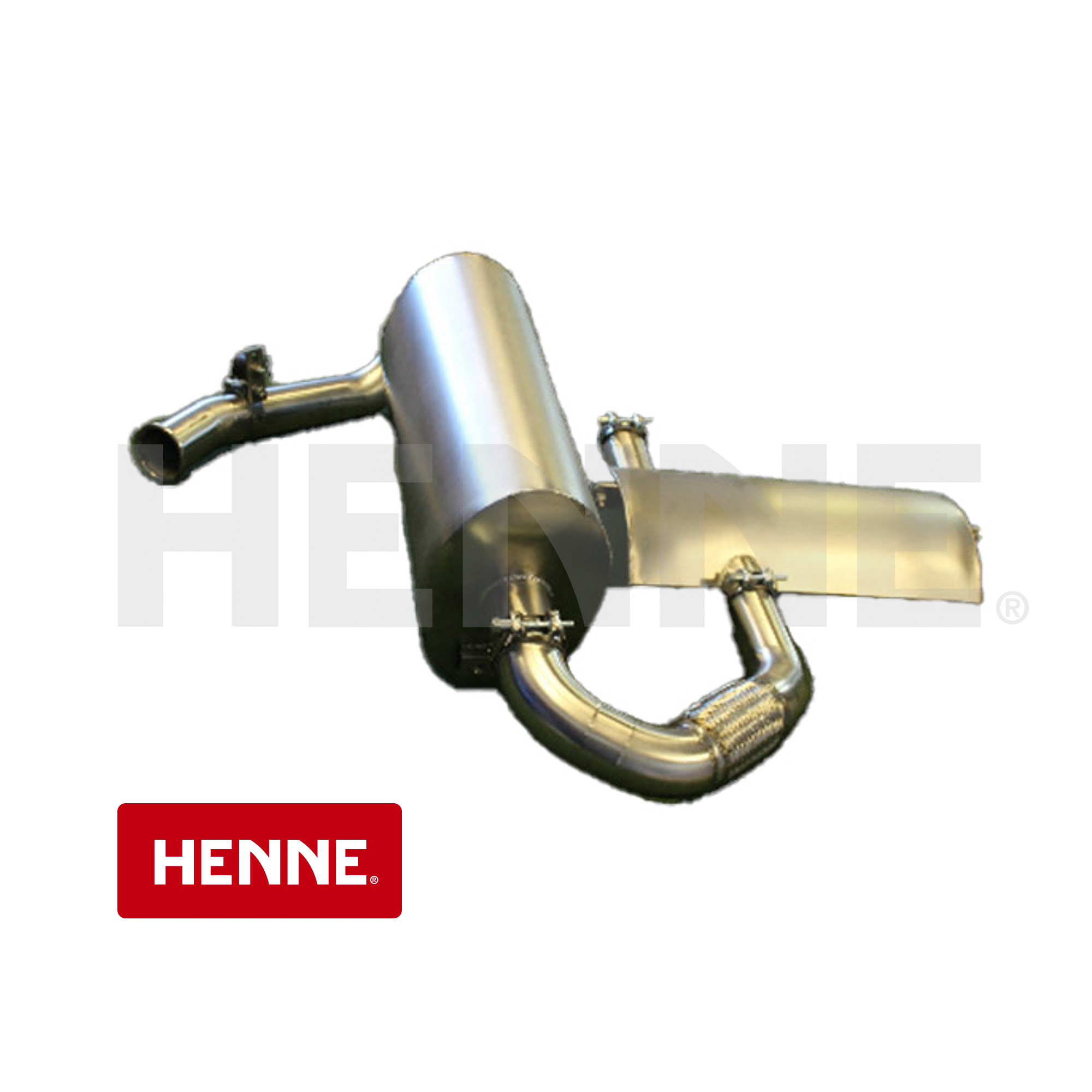 Unimog Schalldämpfer Komplettanlage Edelstahlausführung U417 - ZQQ08 ...